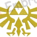 Hylian Crest Machine Embroidery Design,goddess Hylia,goddess Crest ...