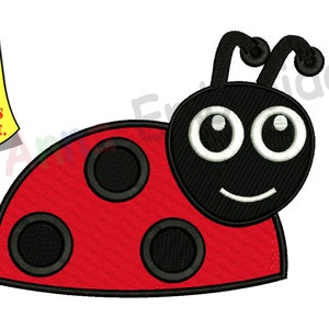 Cute Ladybug Machine Embroidery Design-bug-10 Sizes-pes - Etsy