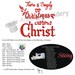 No Christmas Without Jesus Embroidery-jesus Birth Embroidery - Etsy