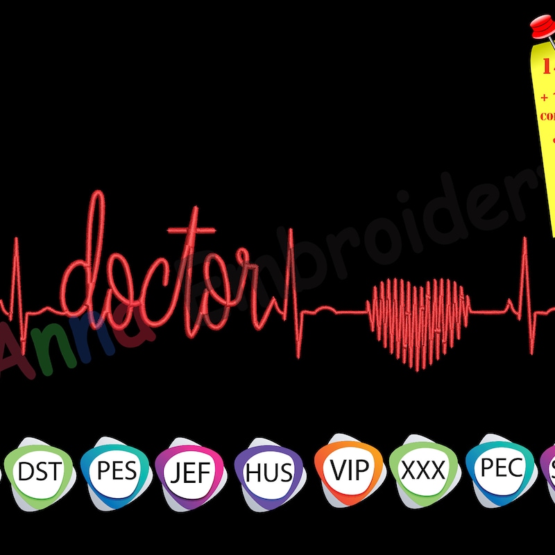 Doctor Embroidery - Etsy
