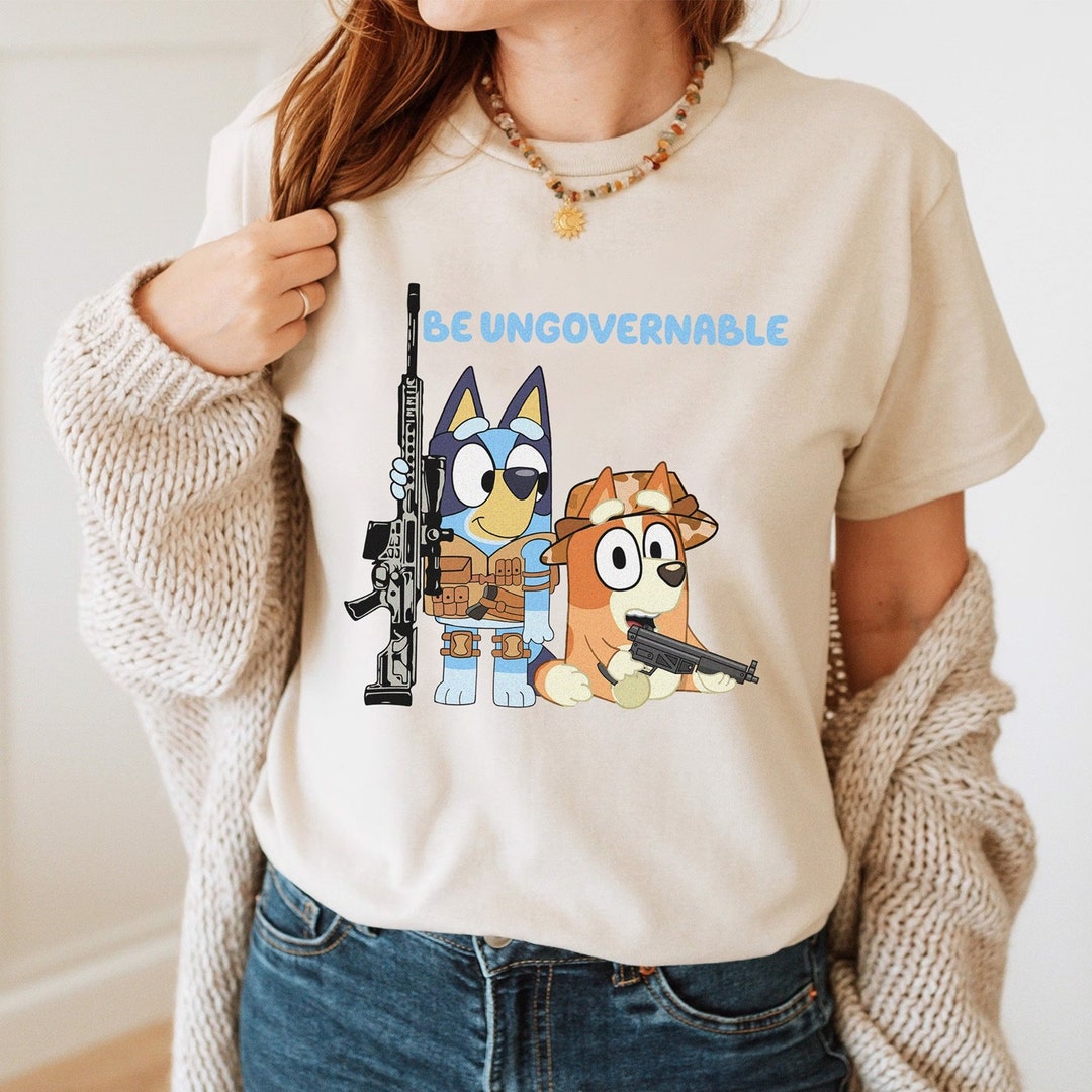 Bluey for President 2024 MAGA Bluey Be Ungovernable Png Bluey and Bingo ...