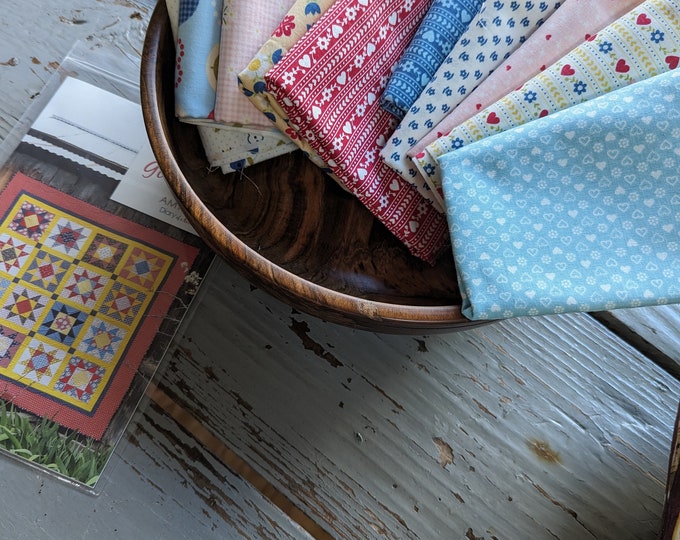 Gretel Fabric Bundle-riley Blake Collection Out of Print Rare Penny ...