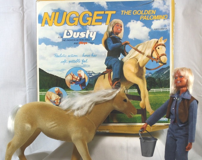 Vintage Dusty Doll & Horse Nugget With Box 1970's Kenner - Etsy