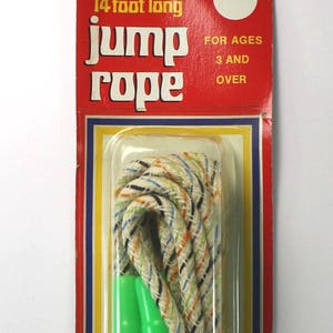 Vintage Toy Jump Rope MOC 1970's Sealed in Package - Etsy