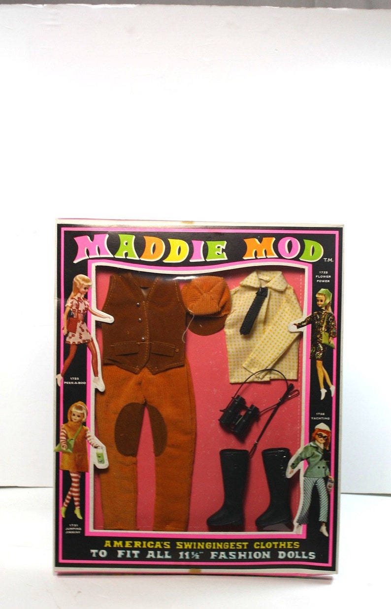 Vintage 1968 Maddie Mod Doll Outfit Nrfb....princess Grace | Etsy
