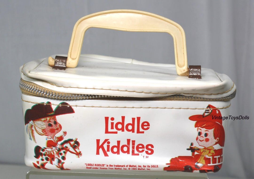 Vintage 1965 Mattel liddle Kiddles Doll Train Case...adorable - Etsy