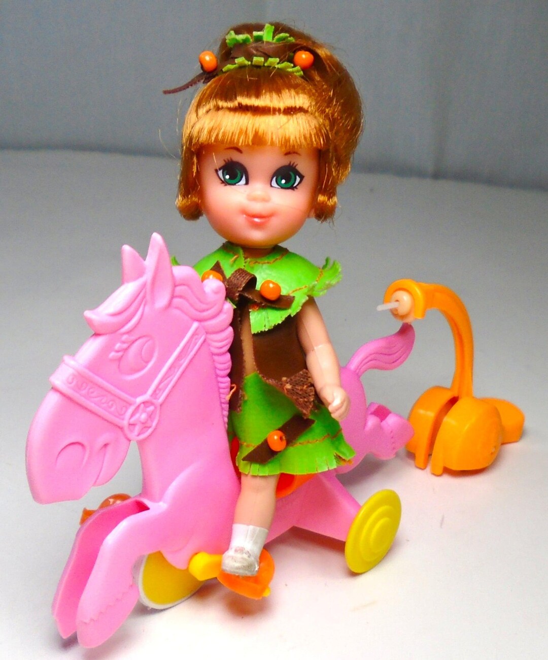 Vintge 1969 Mattel Skediddle Kiddle "heather Hiddlehorse" Liddle ...