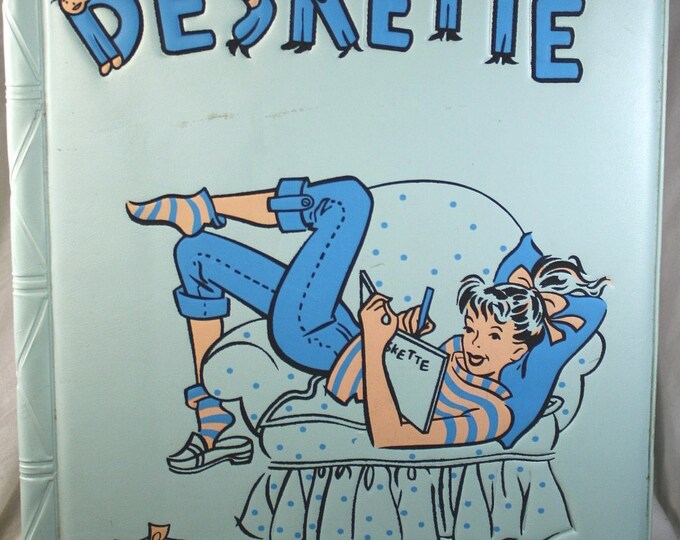 Vintage Pony Tail Vinyl Deskette 1950's Teenager-girls Items - Etsy