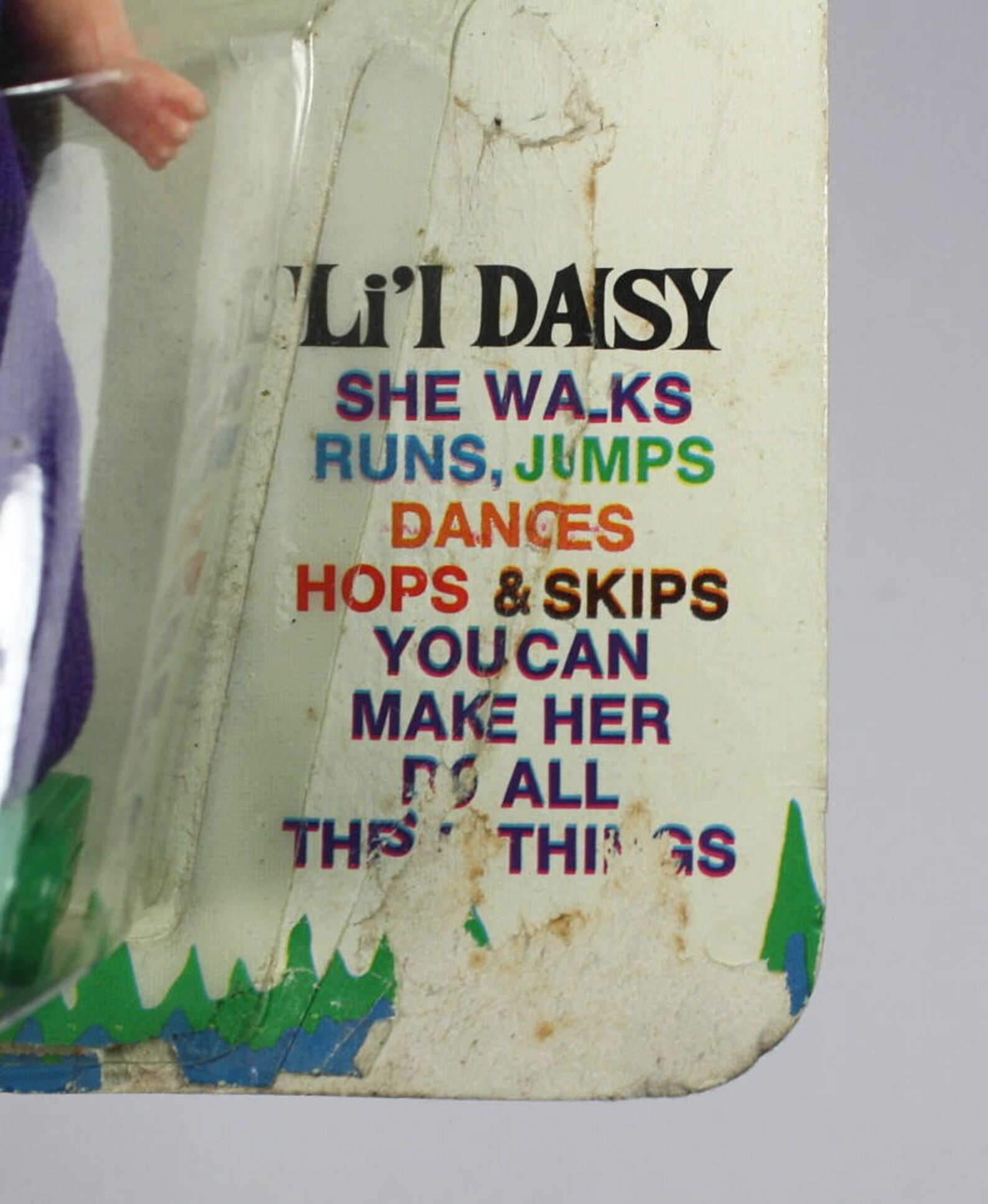 Vintage Remco Flower Kid Finger Ding Doll MOC 1970 VHTF! Flower Puppet ...