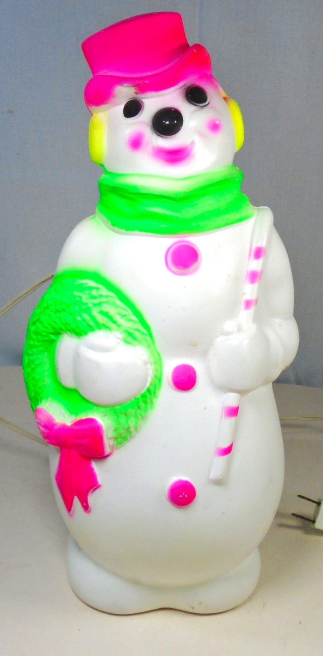 Vintage 1968 Empire Christmas Blow-mold "snowman" Light-up Figure- Rare ...