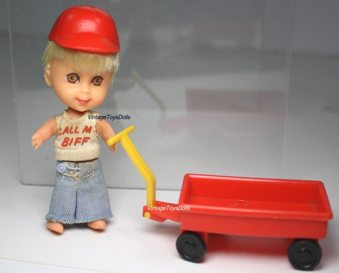 Vintage 1966 Mattel Liddle Kiddles "howard Biff Boodle" Doll-clothing ...