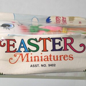 Vintage 1972 Knickerbocker "easter Miniatures" Bunny Rabbit Doll NRFB ...