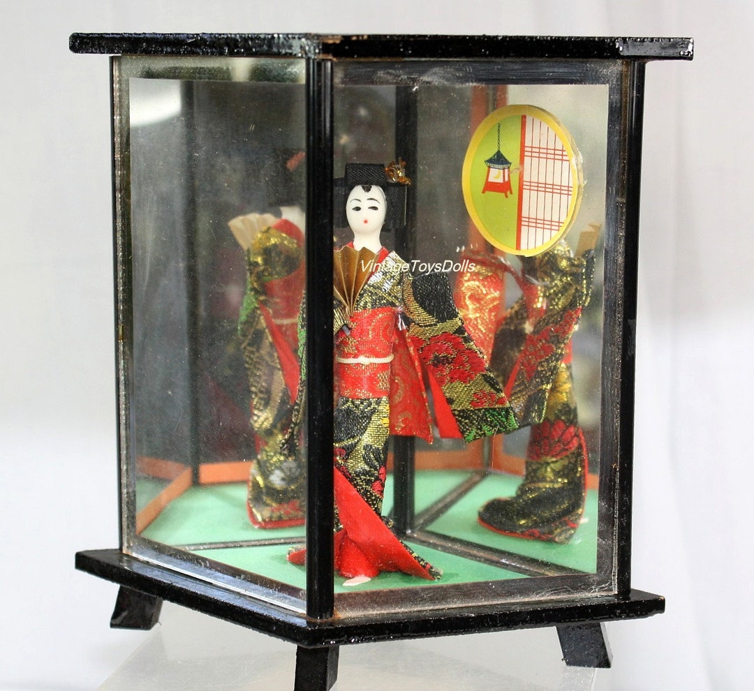 Vintage 1960's Japanese "geisha Girl Miniature Doll" in Elaborate ...