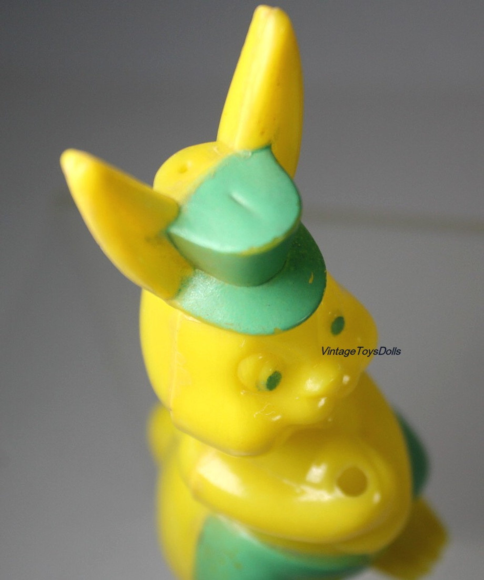 Vintage 1960's Easter Bunny Lollipop Candy Container...unusual Design ...