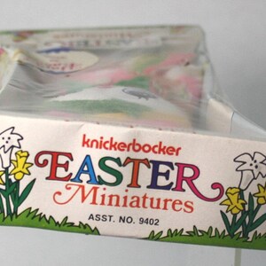 Vintage 1972 Knickerbocker "easter Miniatures" Bunny Rabbit Doll NRFB ...
