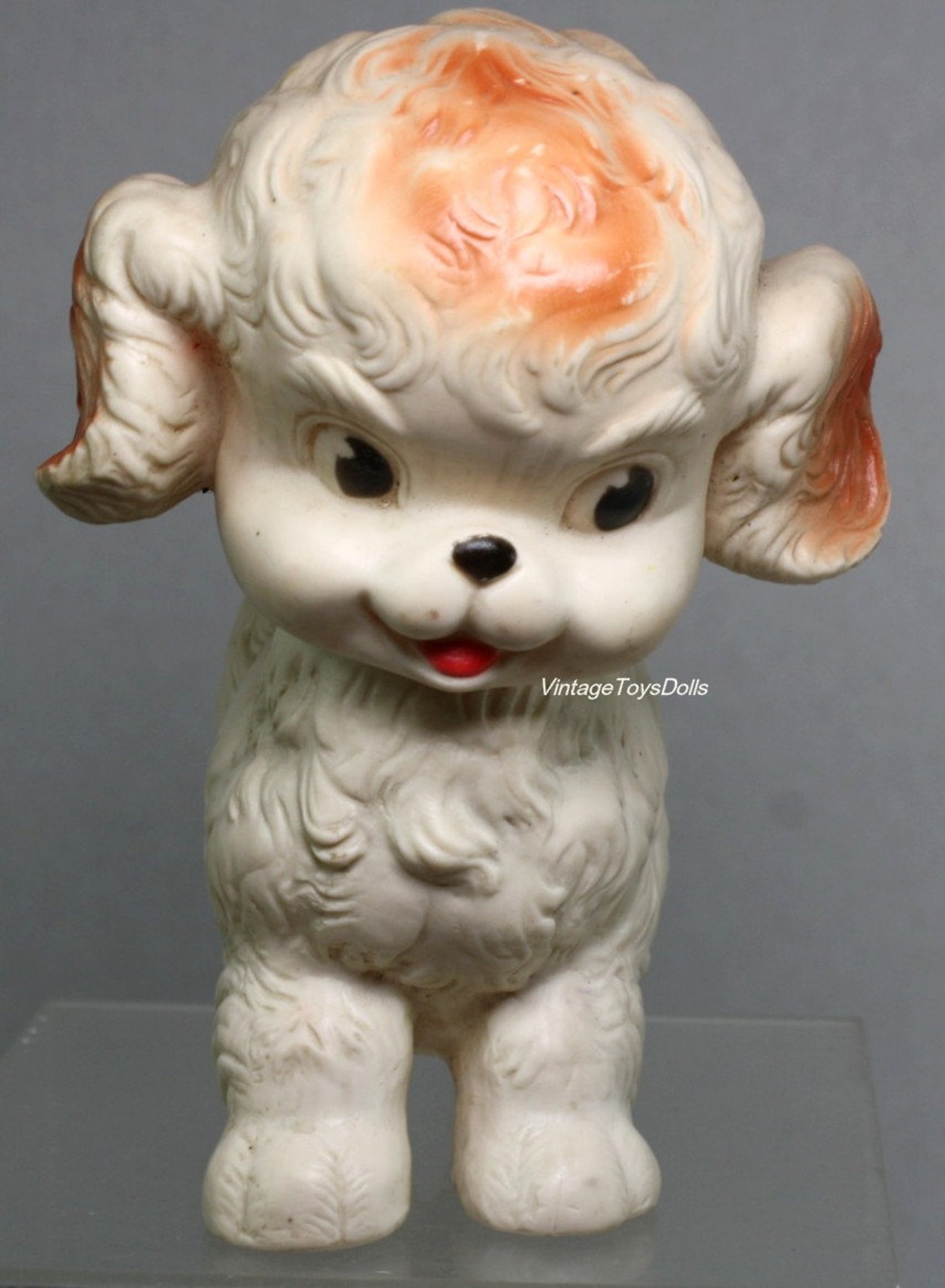 Vintage 1960's Sun Rubber "ruth E. Newton" Puppy Dog Squeaky Squeeze ...