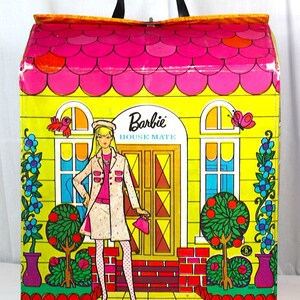Vintage 1966 Mattel Barbie "house-mate" Vinyl Doll Carrying Case ...