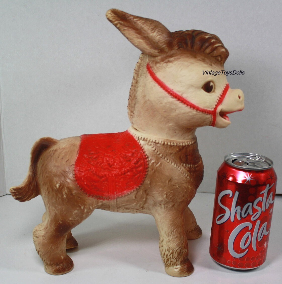 Vintage 1961 Sun Rubber donkey Squeeze - Etsy