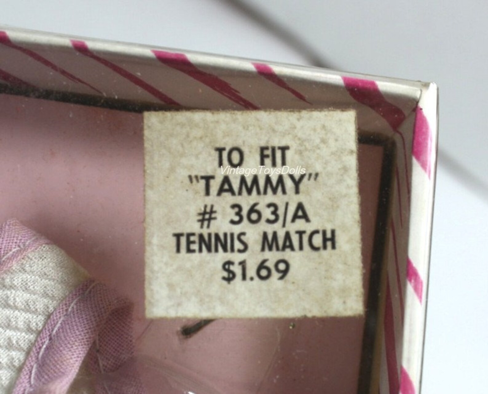 Vintage 1960's Ardee "teen Age Creations" Doll Clothes Mib..."tennis ...