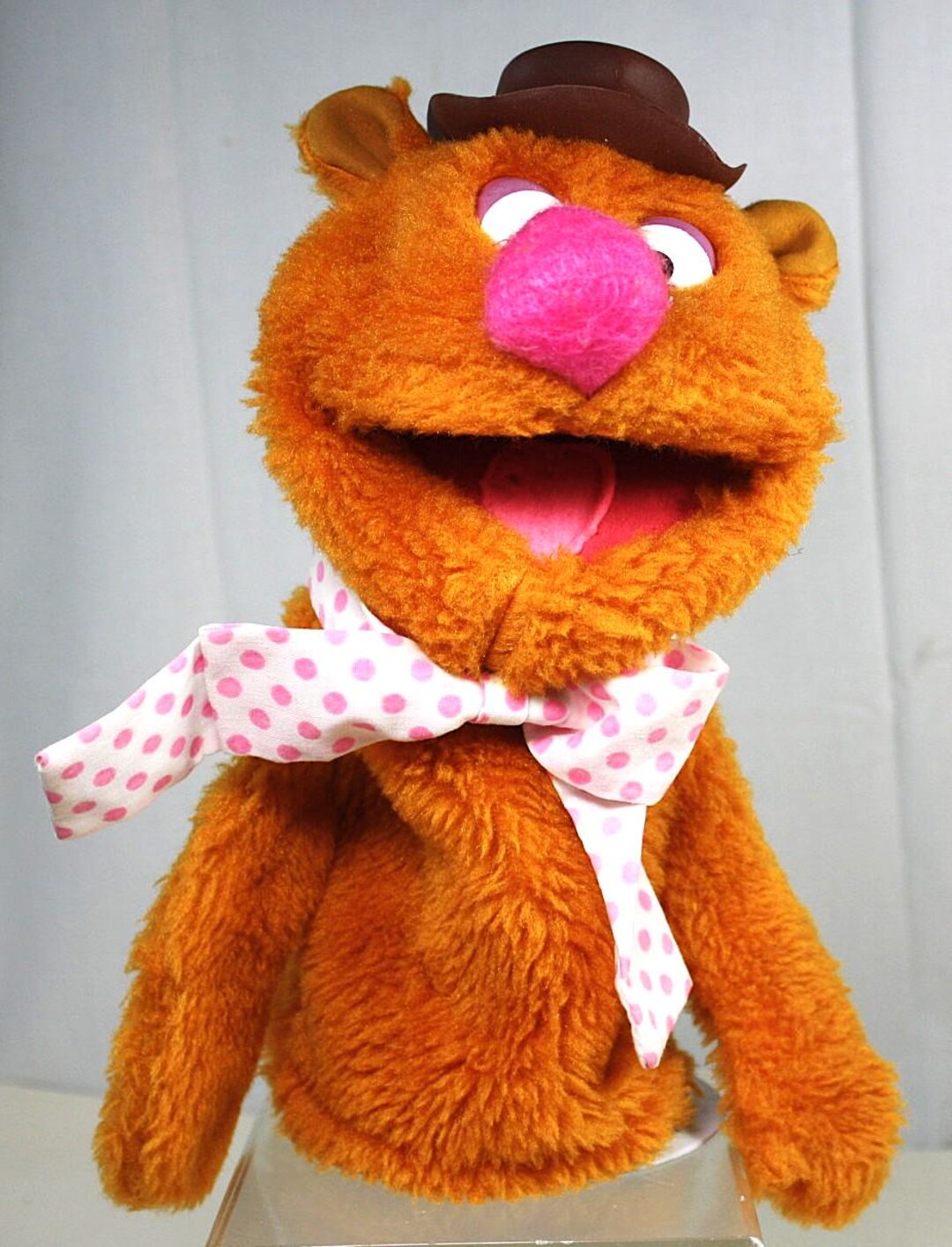 Vintage 1978 Fisher Price "fozzie Bear" Hand Puppet...jim Henson Muppet ...