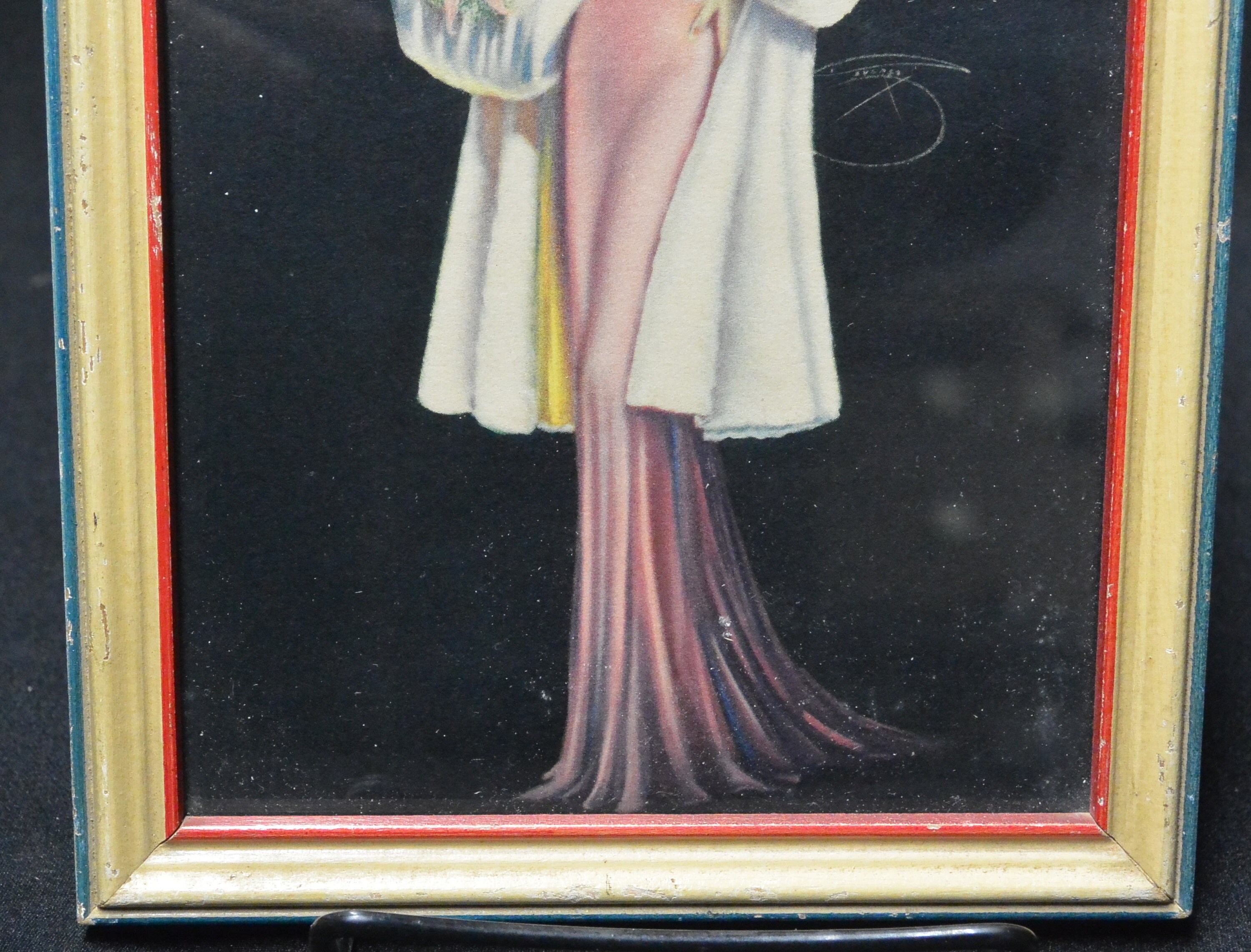 Vintage Framed Sexy Pinups Ala Vargas 40s - Etsy