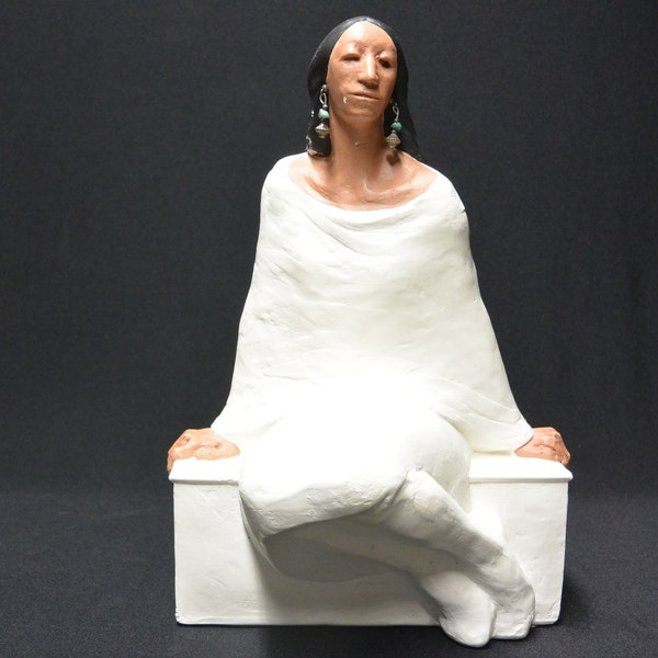 Native Woman Statue - Etsy