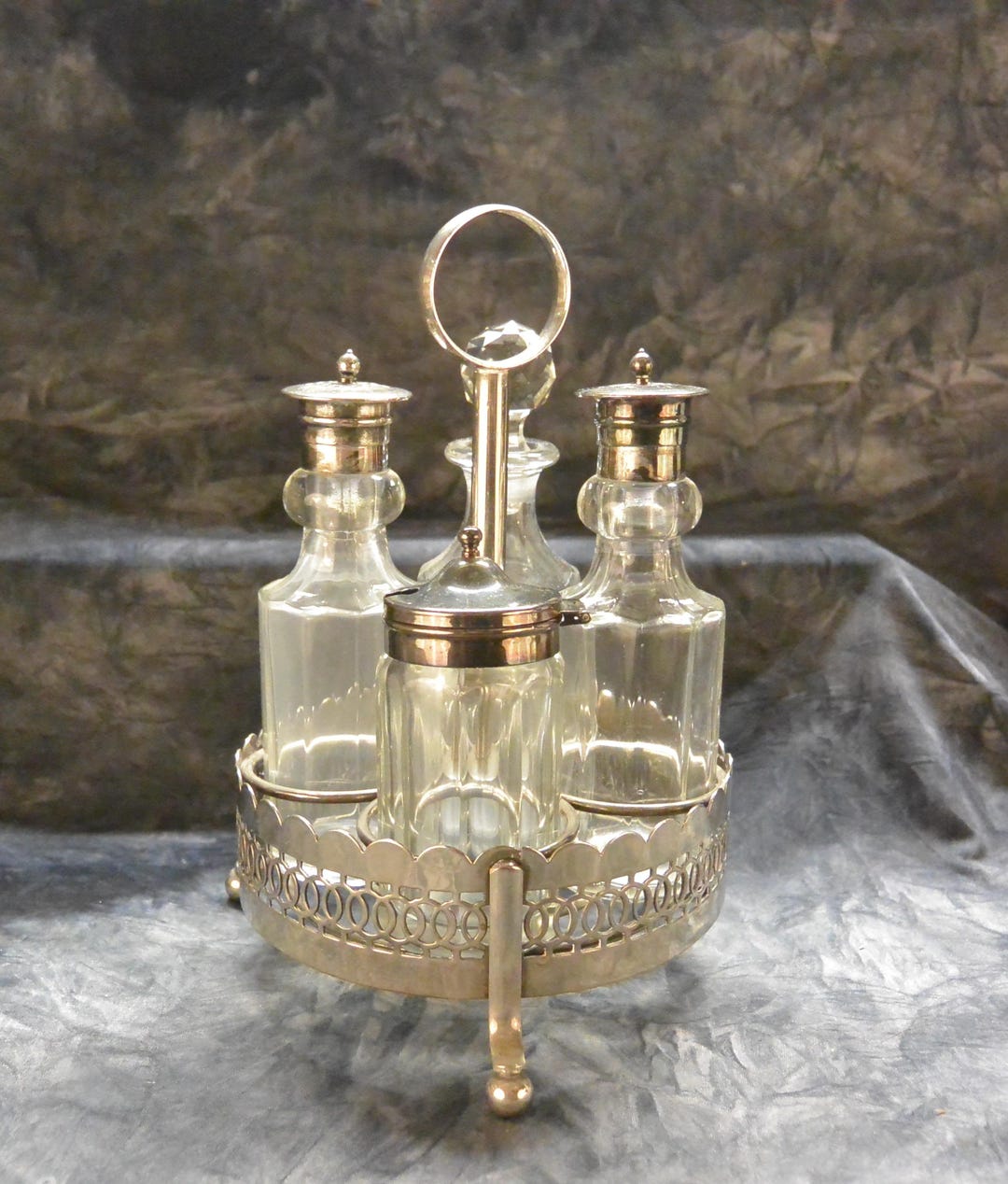 Five Piece Victorian Condiment Set - Etsy