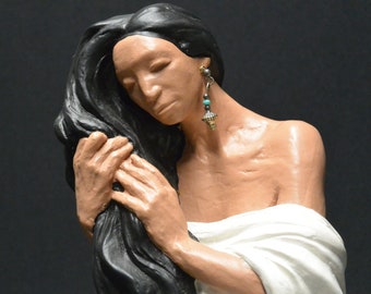 Native Woman Statue | Etsy