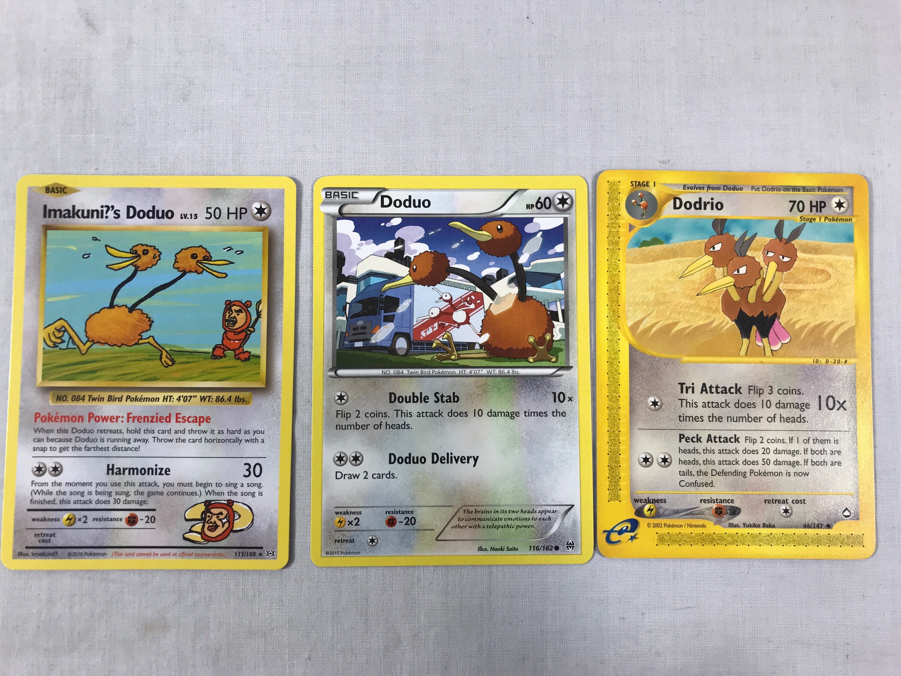 Pokemon Doduo Evolution