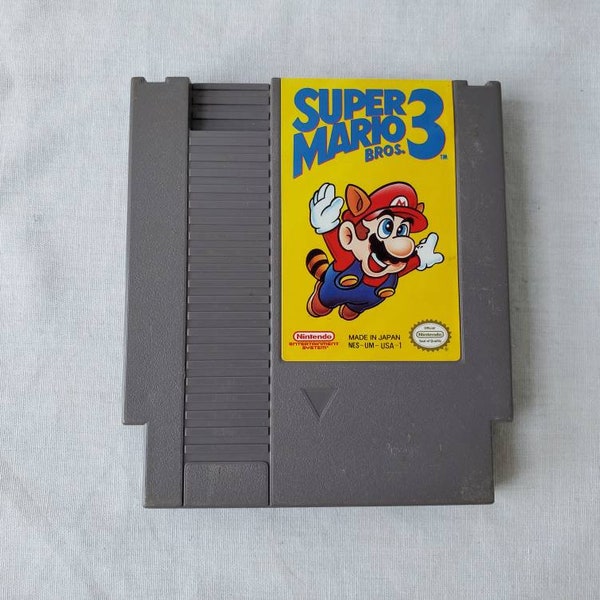 Super Mario Nes Cartridge - Etsy