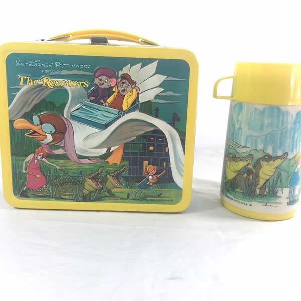 Vintage Lunch Box - Etsy