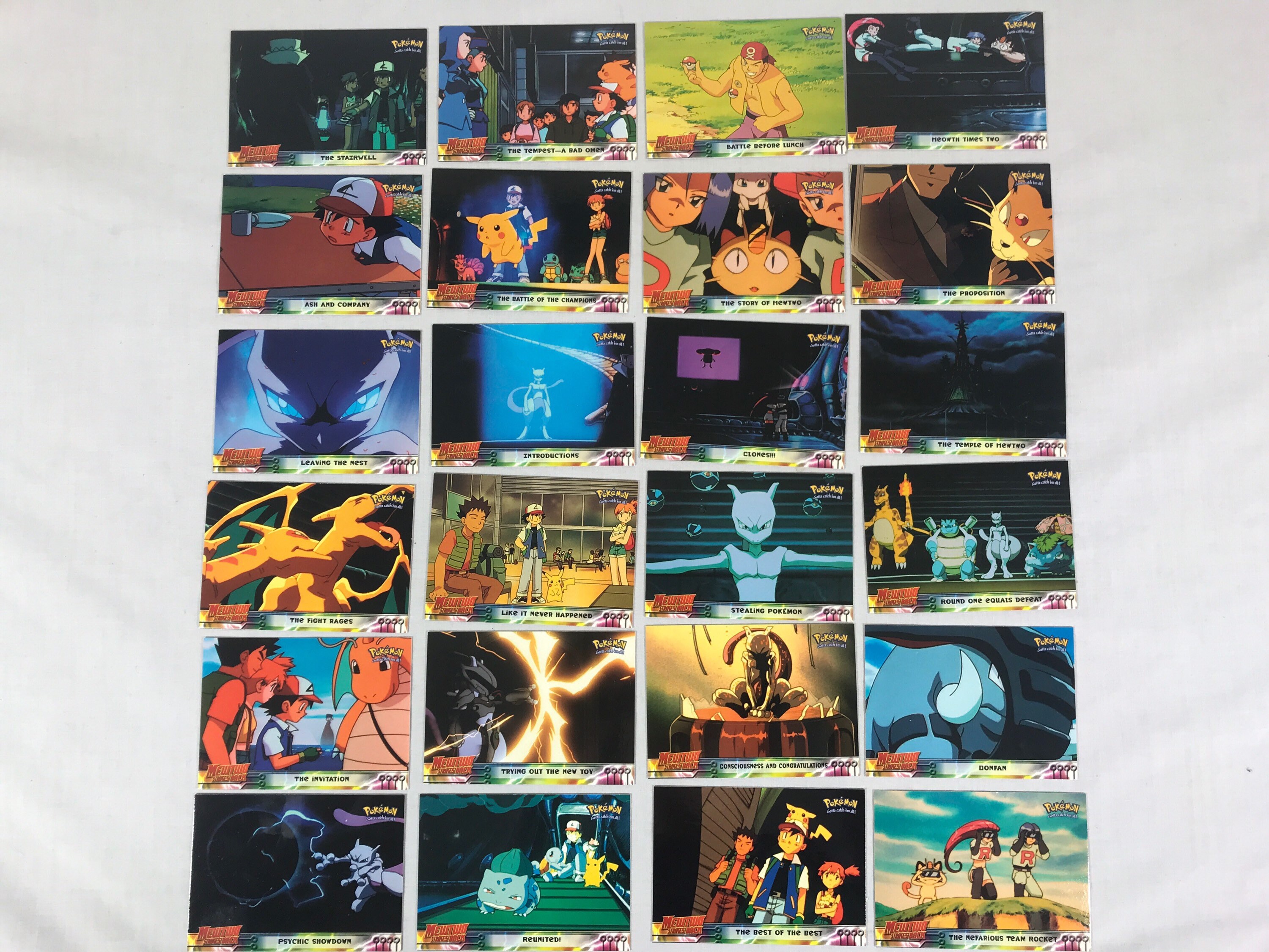 Mewtwo Strikes Back Cards