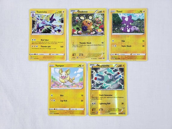 Pokemon Electric Type Cards