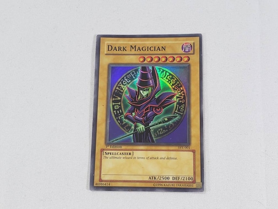 Yugioh Dark Magician 1st Edition - munimoro.gob.pe