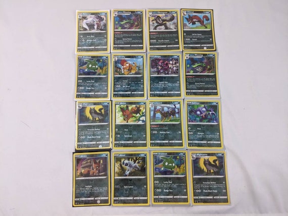Pokemon Dark Type Cards