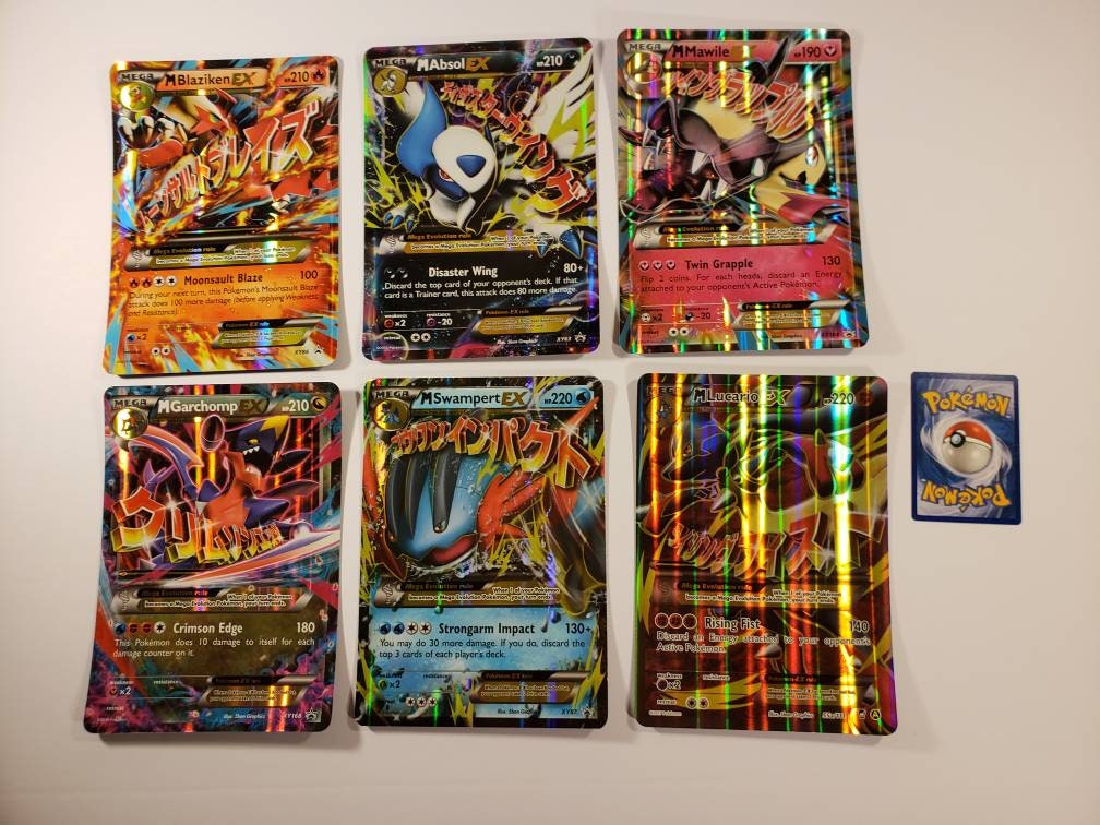 Rare Pokemon Cards Ex Mega