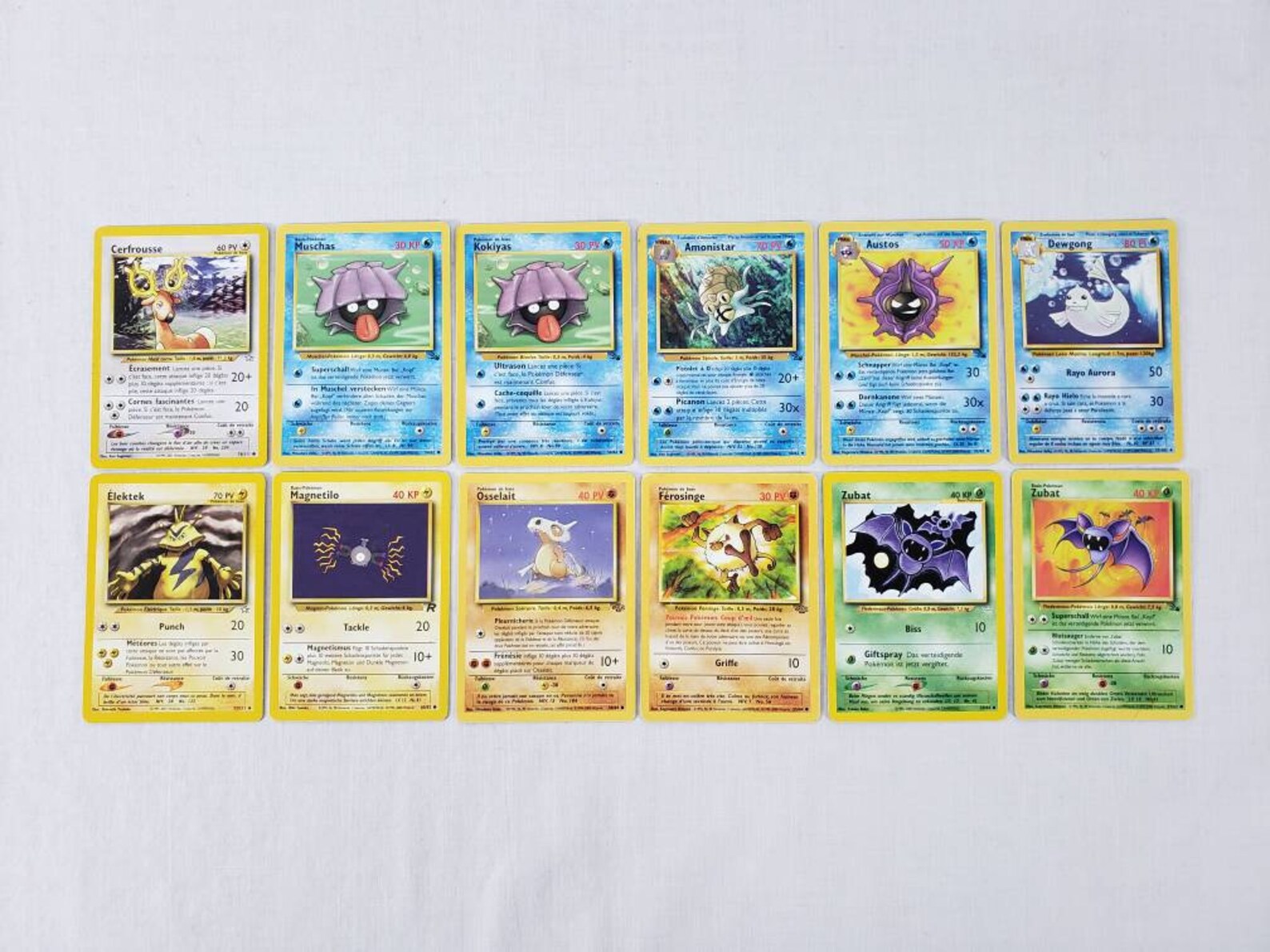 Pokemon Foreign Card Lot x31 Assorted Languages 204 - Etsy