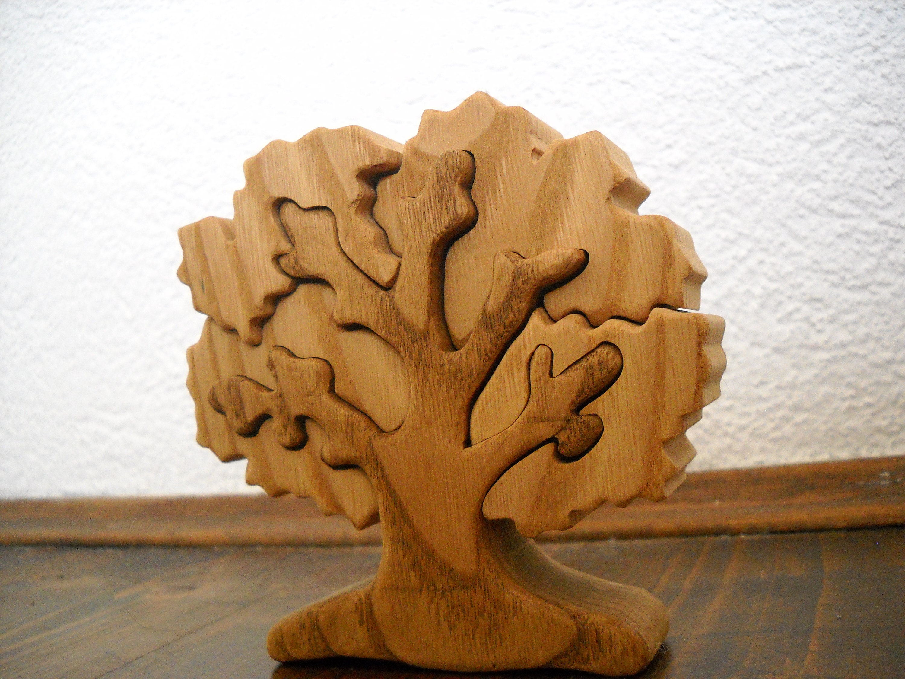 Wooden Tree Puzzle | Etsy