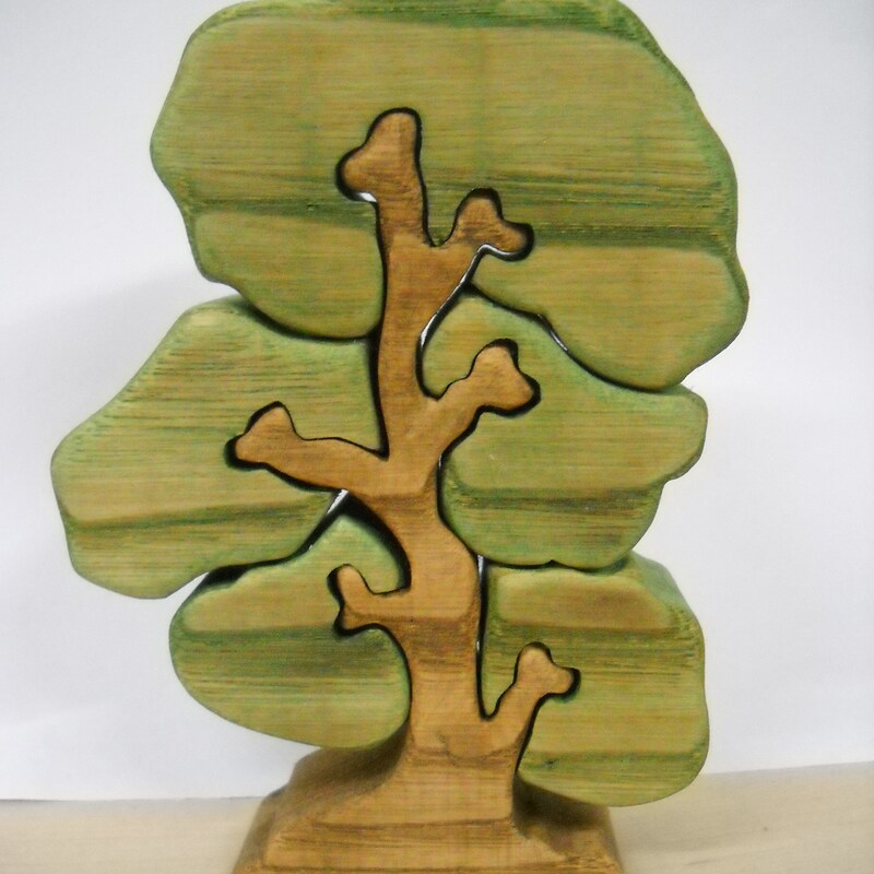 Wood Tree Puzzle - Etsy