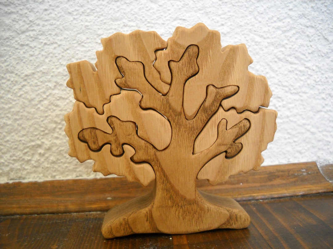 Wooden Tree Puzzle - Etsy