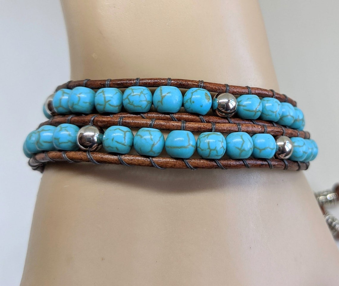 Buffalo Bracelet Western Bracelet Boho Beaded Bracelet | Etsy