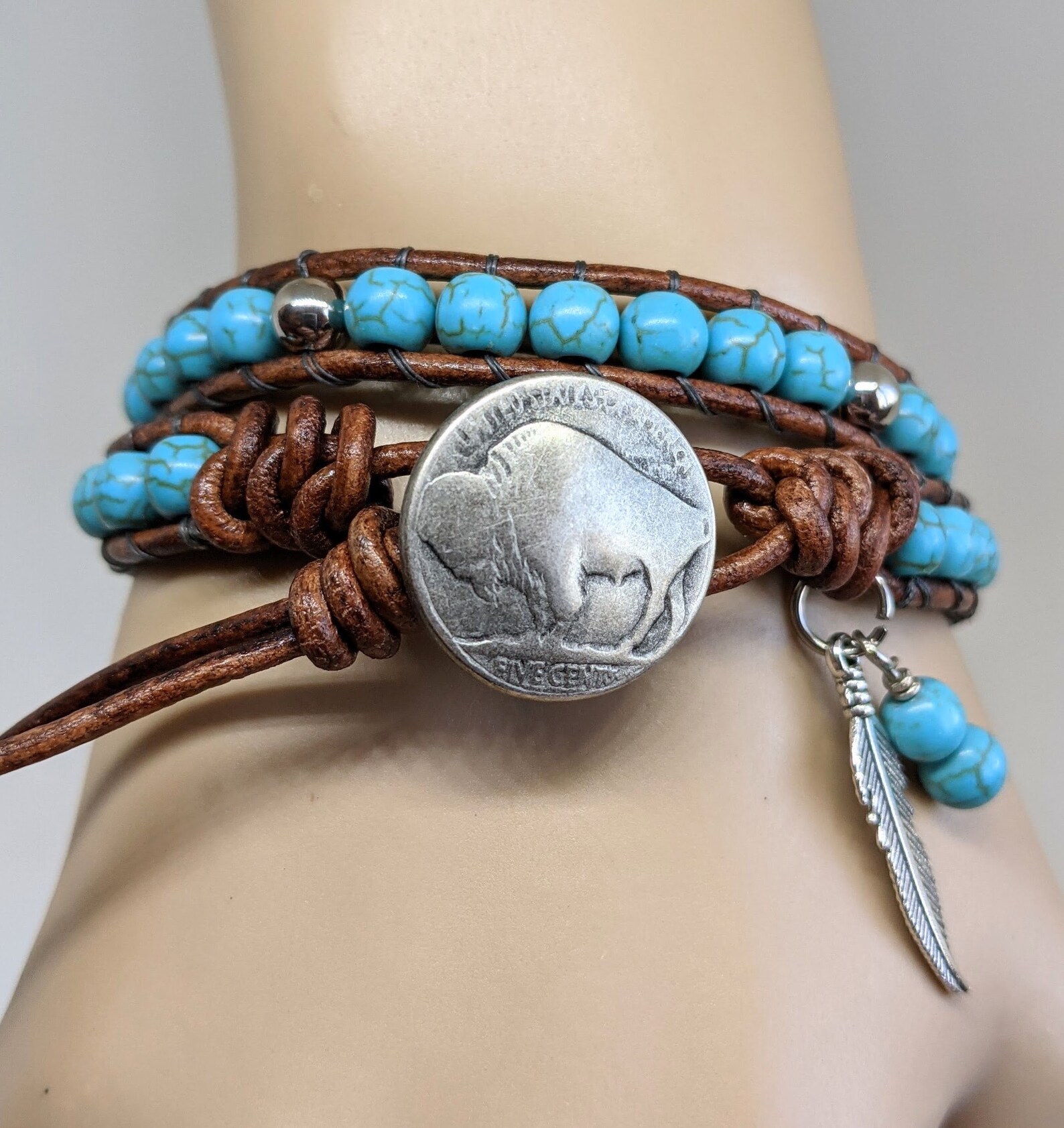 Buffalo Bracelet Western Bracelet Boho Beaded Bracelet - Etsy