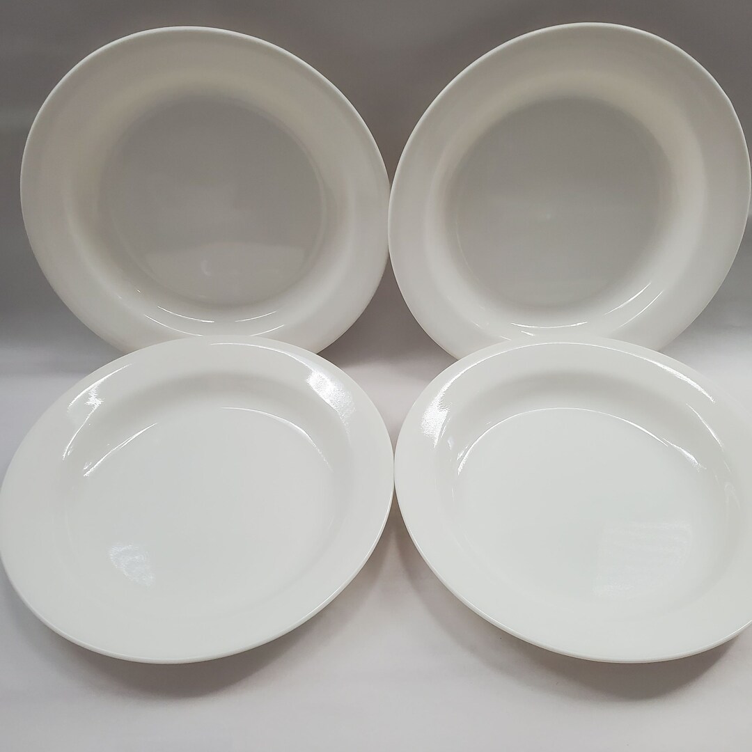 Corelle by Corning Set of 4 Flat Rim Soup Salad Bowls SANDSTONE BEIGE Made in USA - Etsy