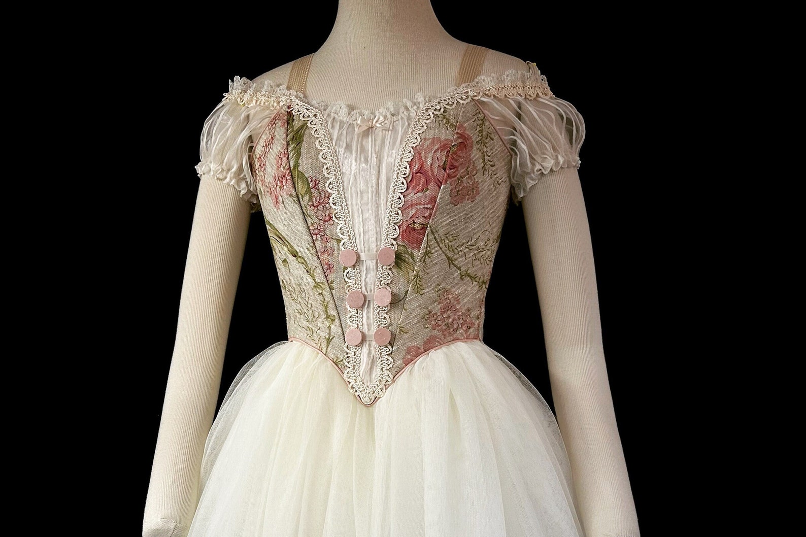Pierrot Jacket Inspired Ballet Bodice 31 Bust Bundle - Instructions ...