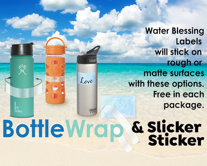 Classic Words Water Blessing Labels - Etsy