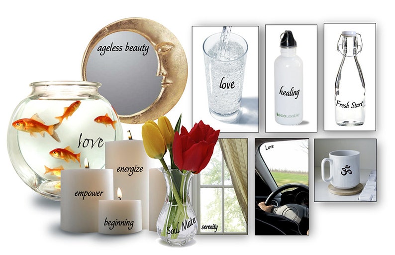 Angel Water Blessing Labels - Etsy