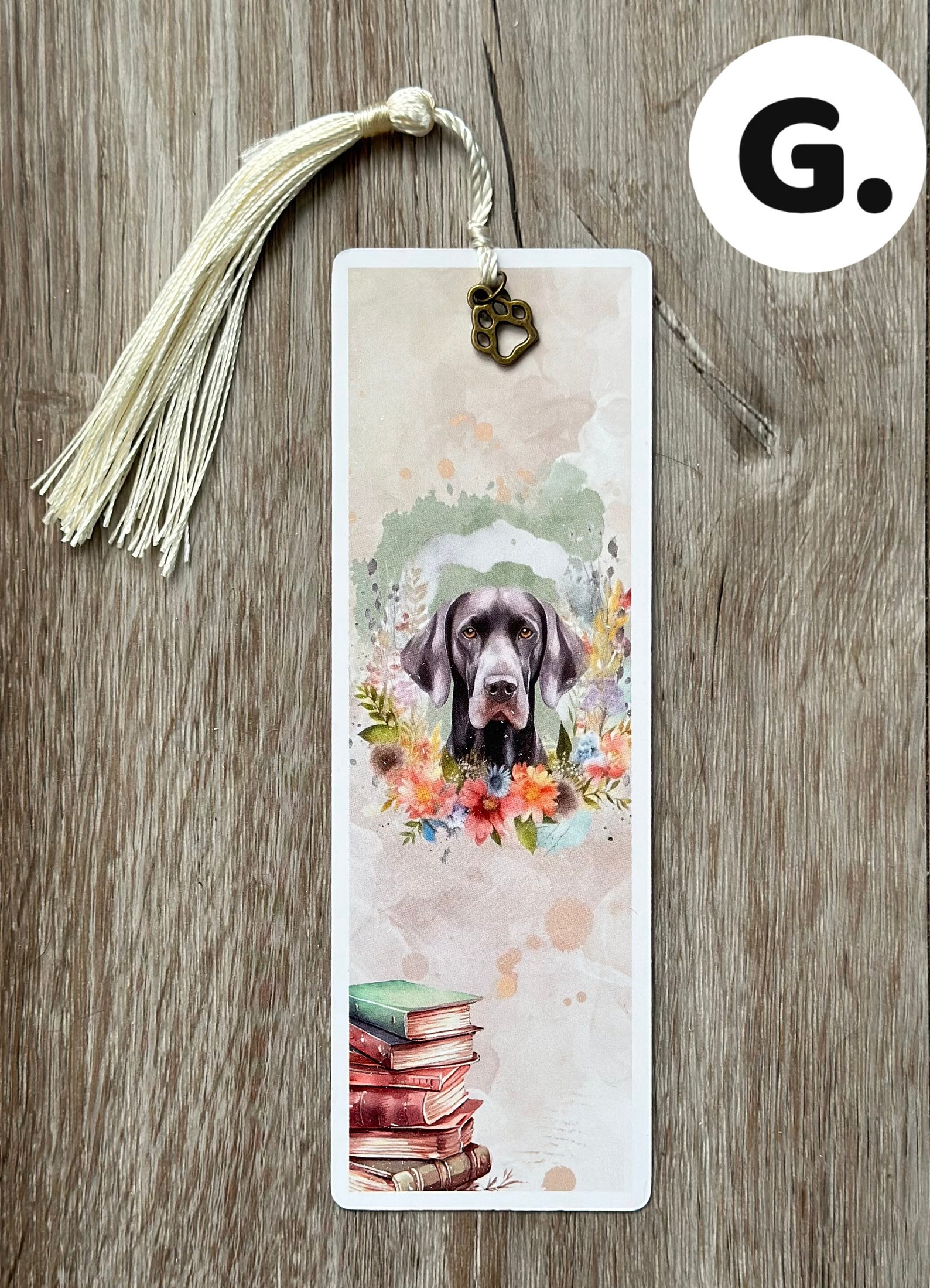 GSP Bookmark | Birddog Bookmark | German Shorthaired Pointer Dog Gift ...