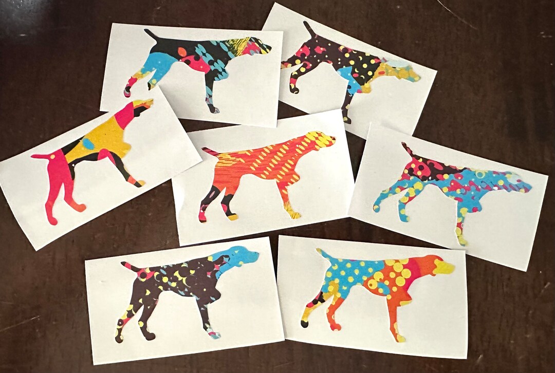 GSP Vinyl Decal | German Shorthaired Pointer | Graffiti Colorful Dog ...