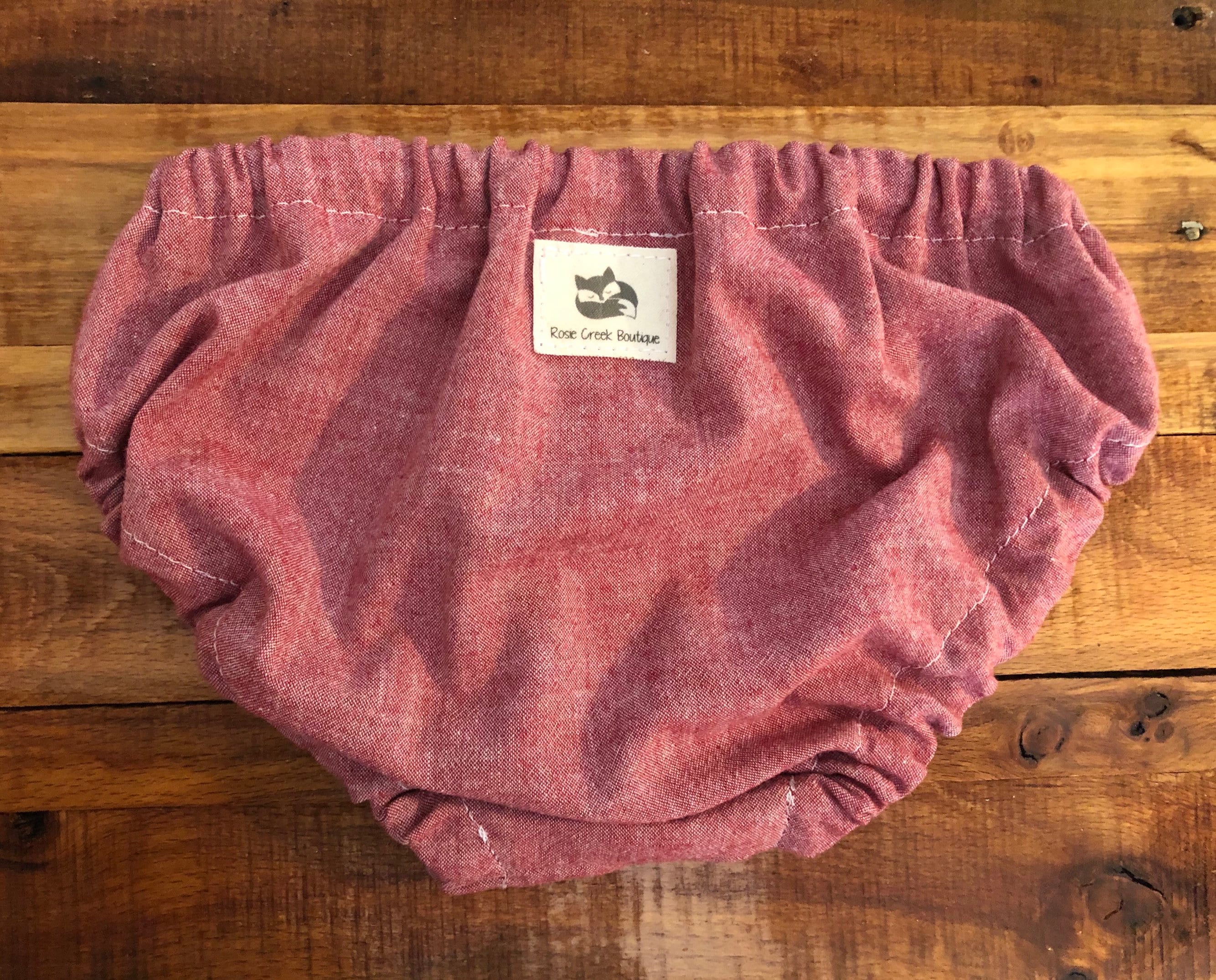 Red Toddler diaper cover Cotton nappy cover bloomers | Etsy