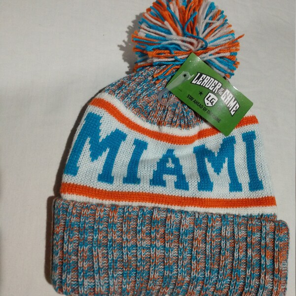 Miami Dolphins Hat - Etsy